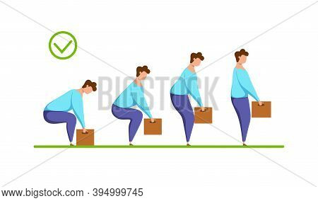 Lifting Box Proper Vector & Photo (Free Trial) | Bigstock