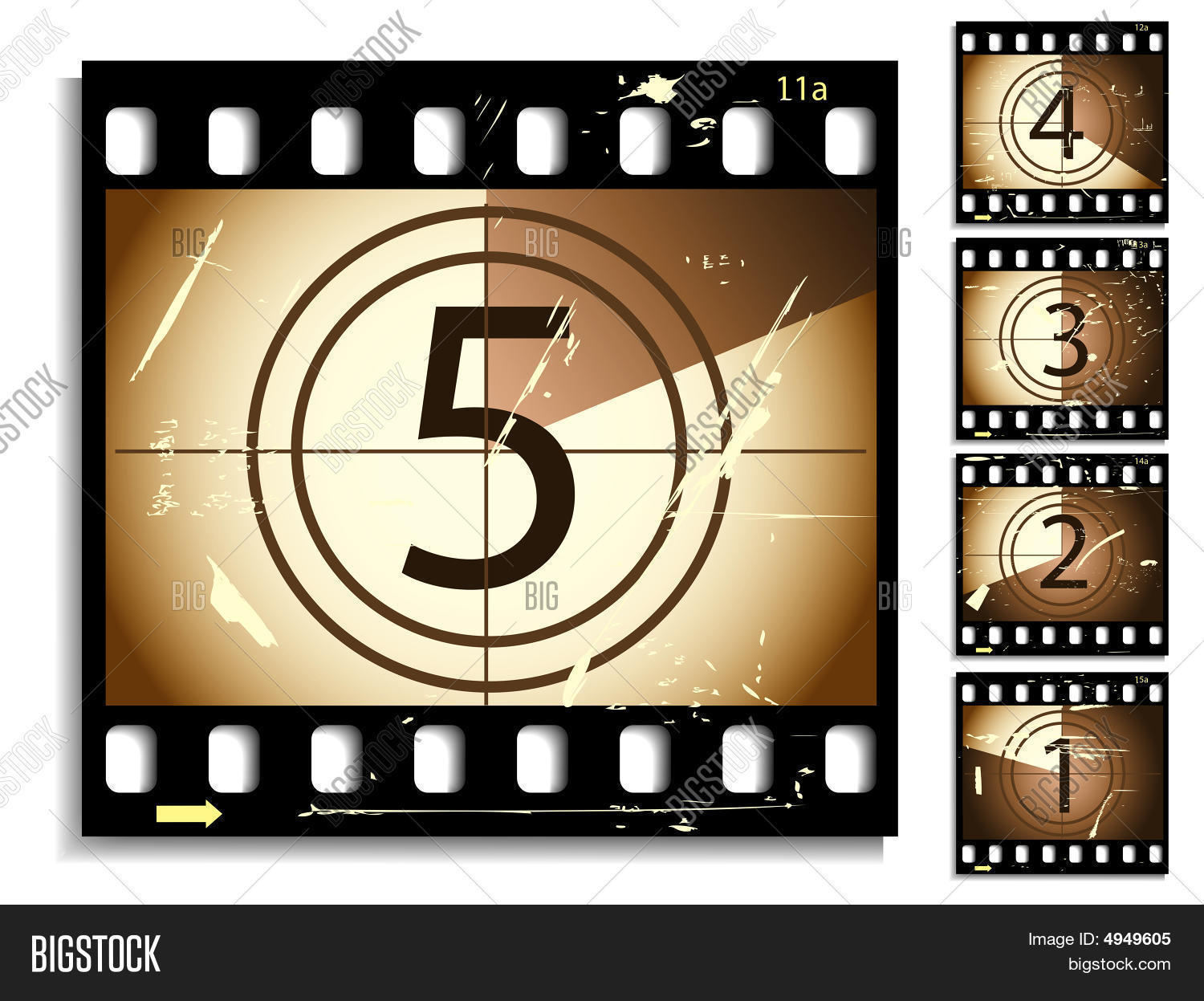 Film Countdown Vector & Photo (Free Trial) | Bigstock