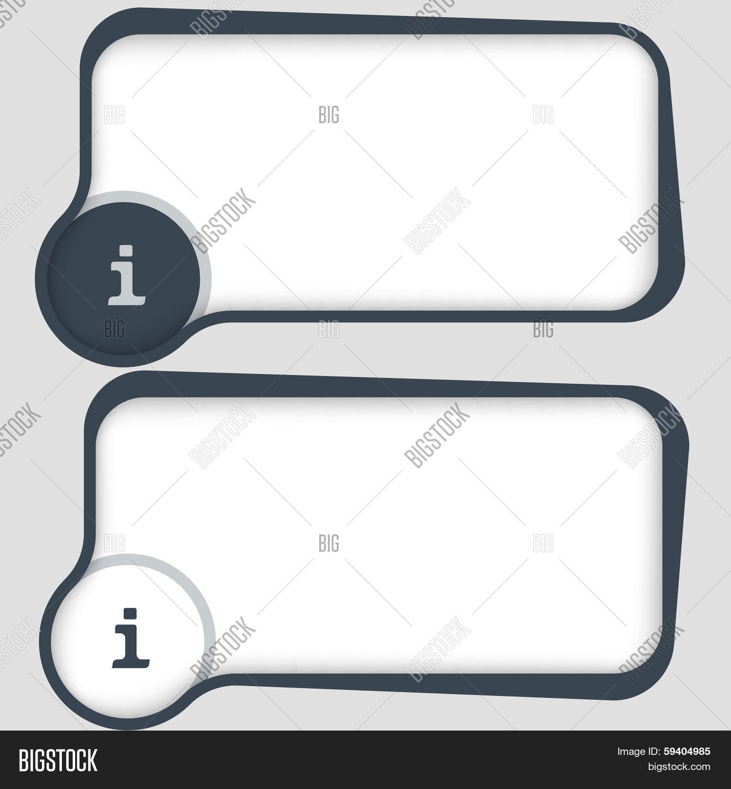 Set Two Vector Text Vector & Photo (Free Trial) | Bigstock