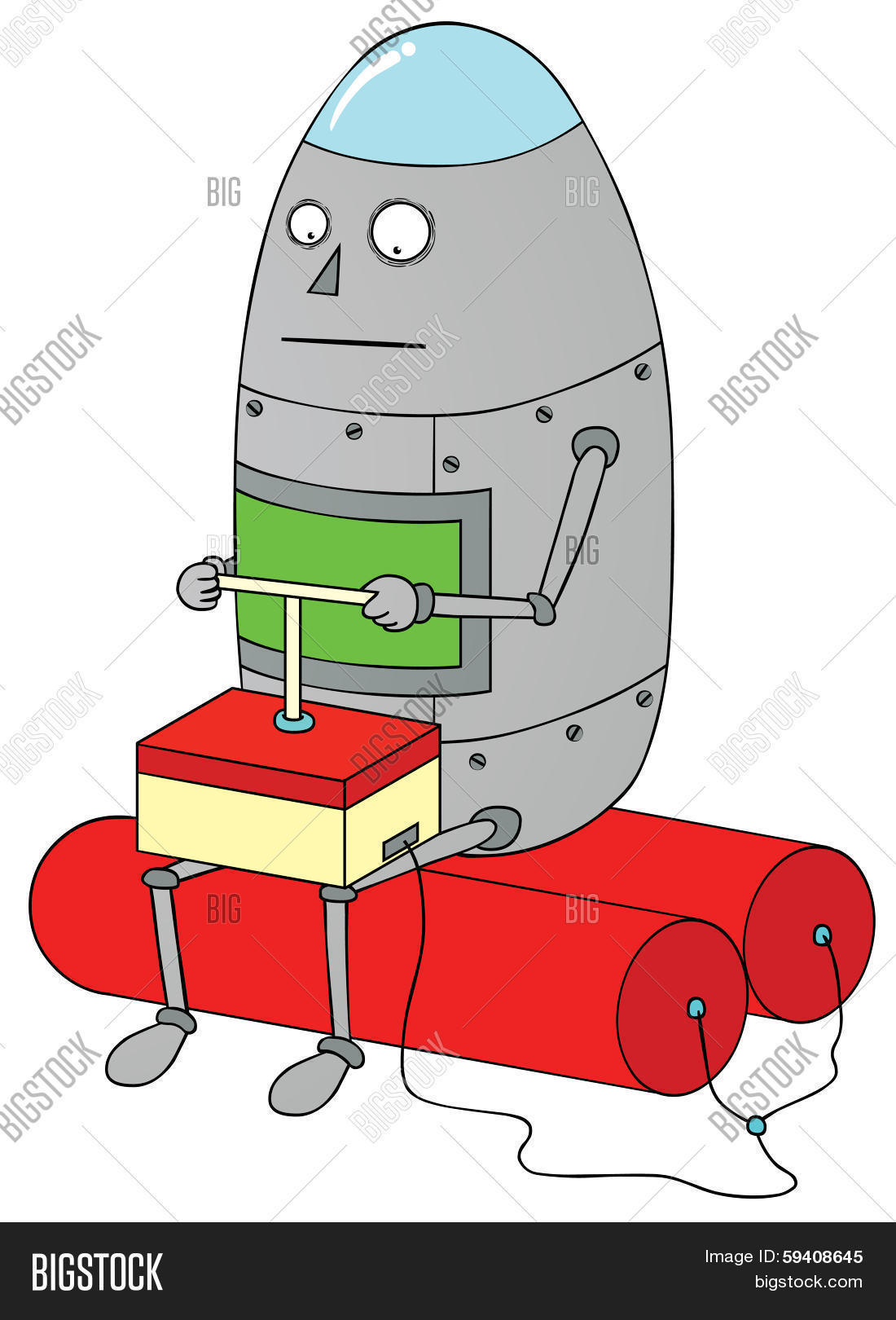 Self Destruction Tool Vector & Photo (Free Trial) | Bigstock