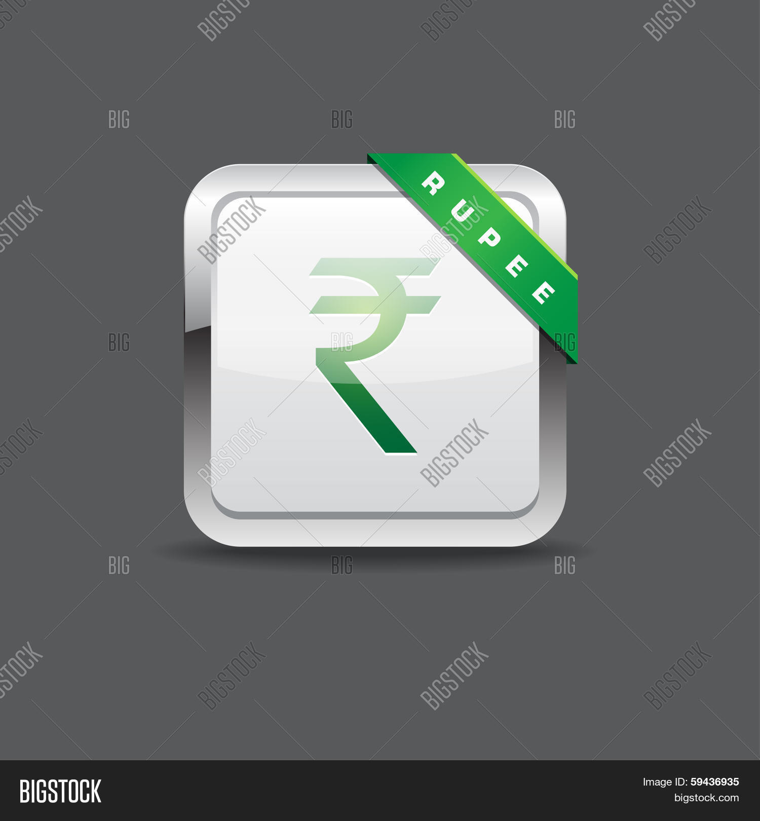 Indian Rupee Sign Vector & Photo (Free Trial) | Bigstock