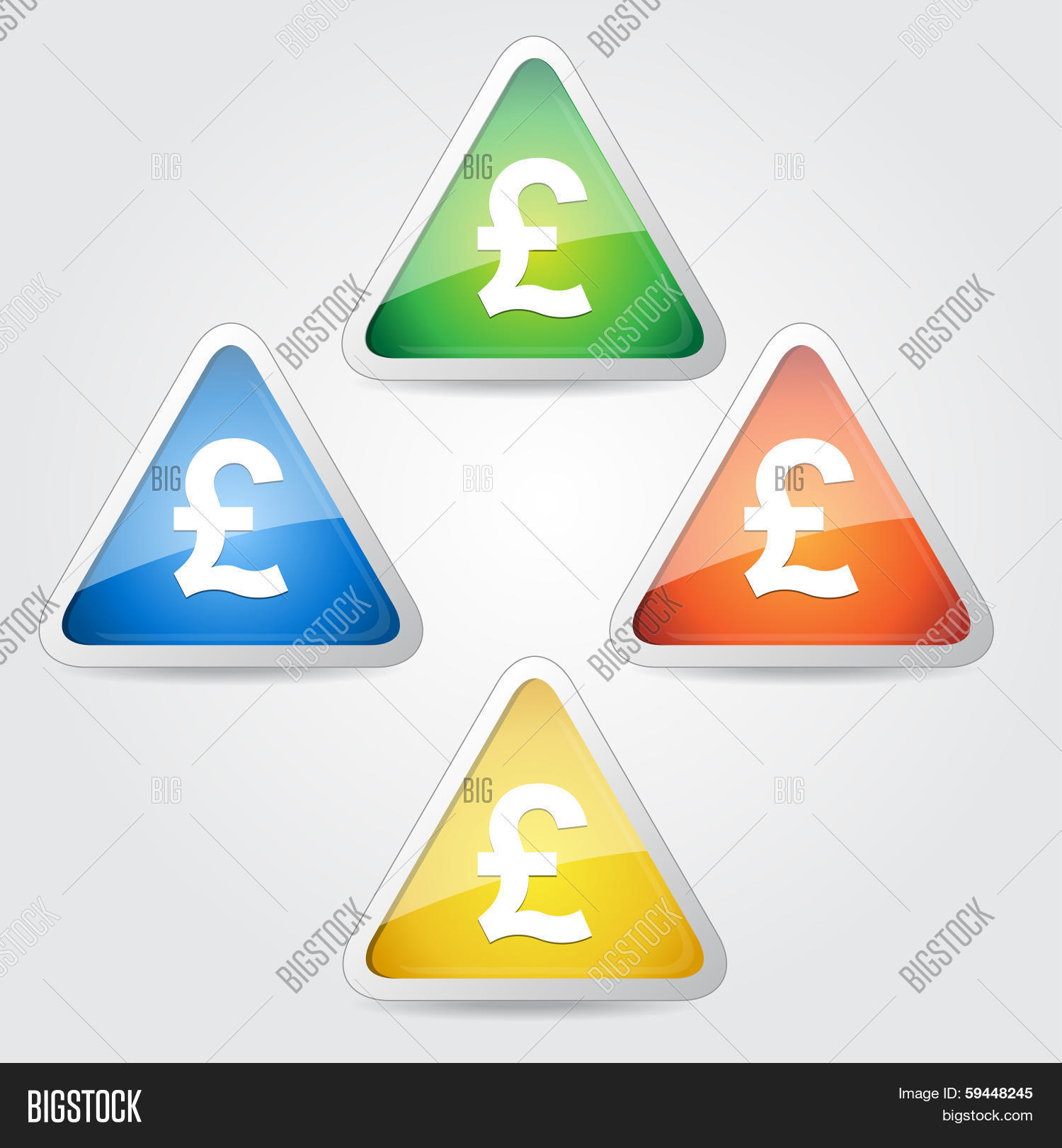 Pound Sign Rounded Vector & Photo (Free Trial) | Bigstock