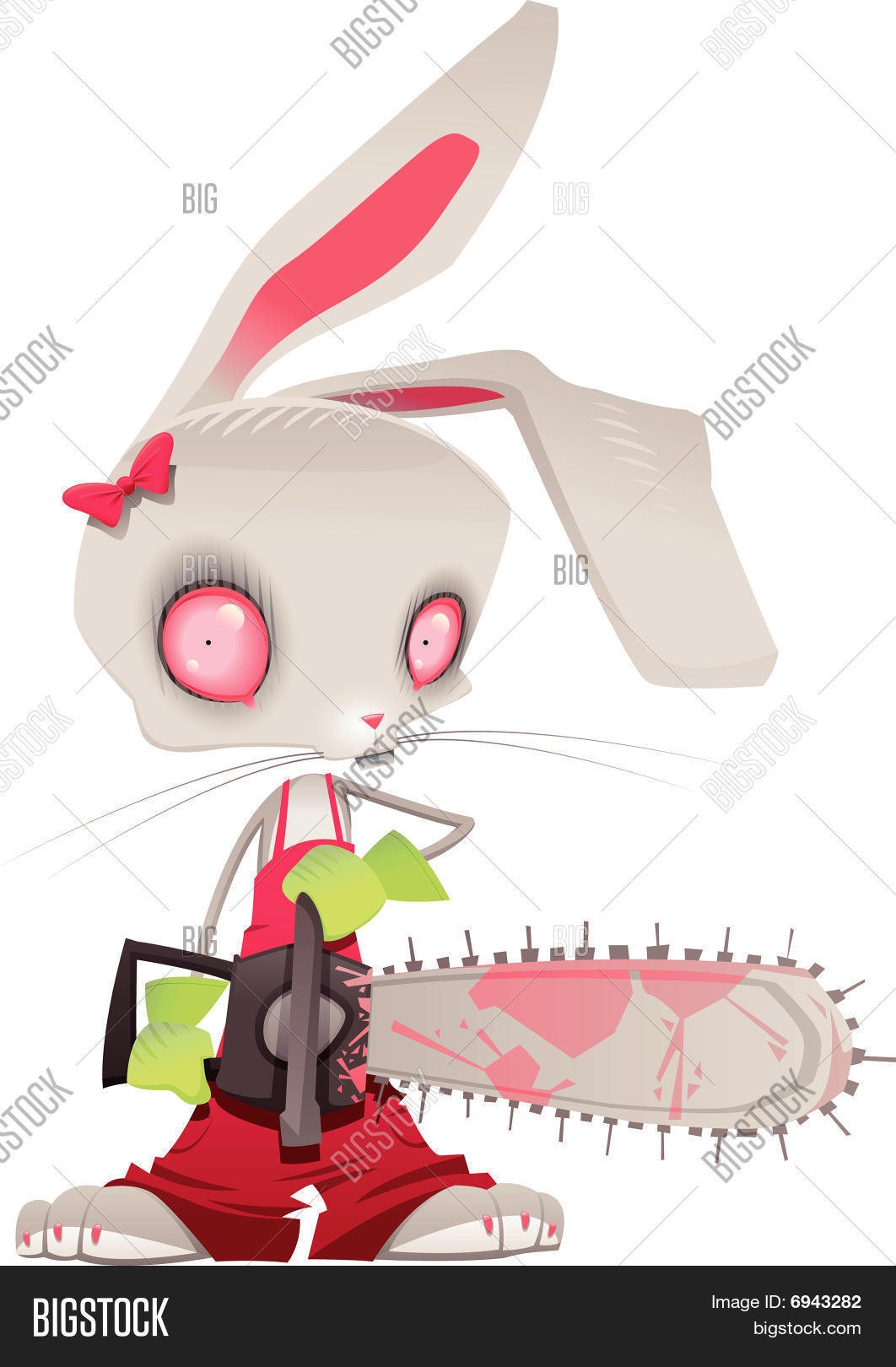 Horror Bunny Vector & Photo (Free Trial) | Bigstock
