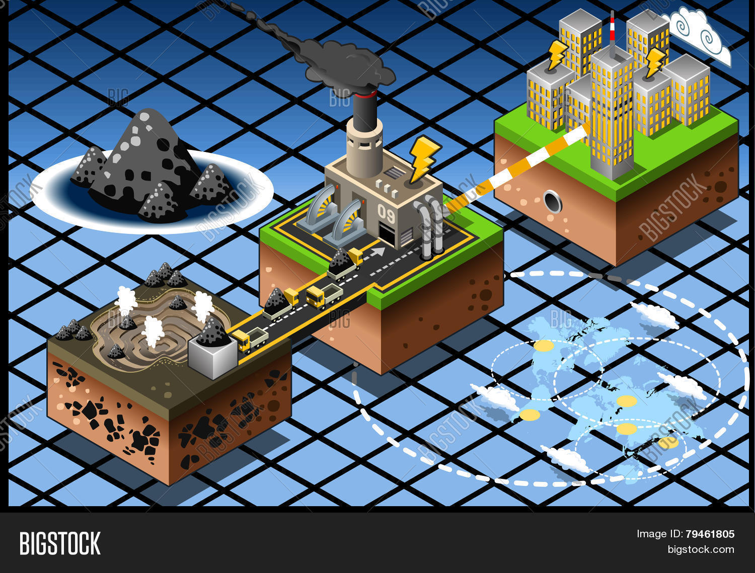 Isometric Infographic Vector & Photo (Free Trial) | Bigstock