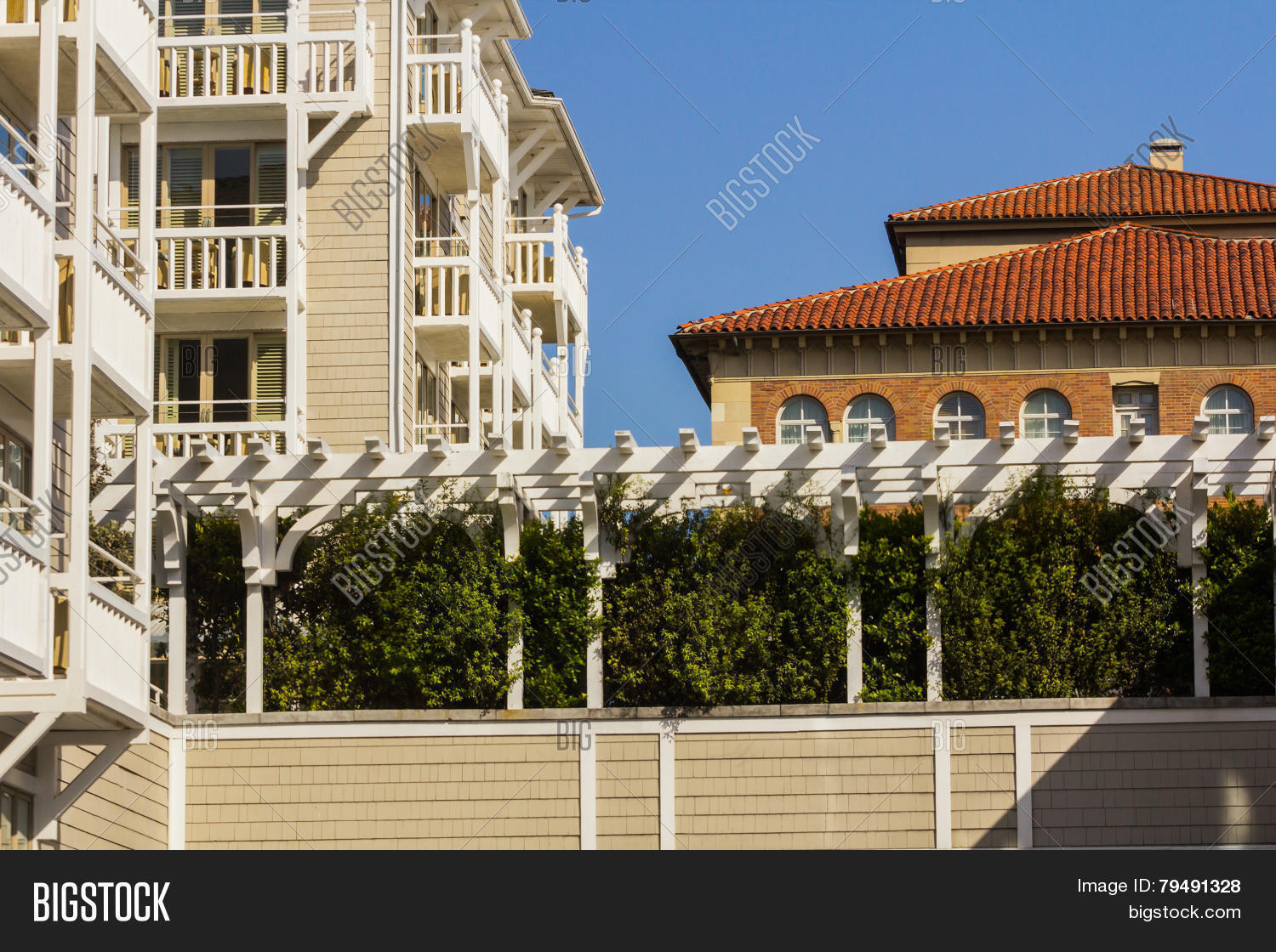 Fence Between Image & Photo (Free Trial) | Bigstock
