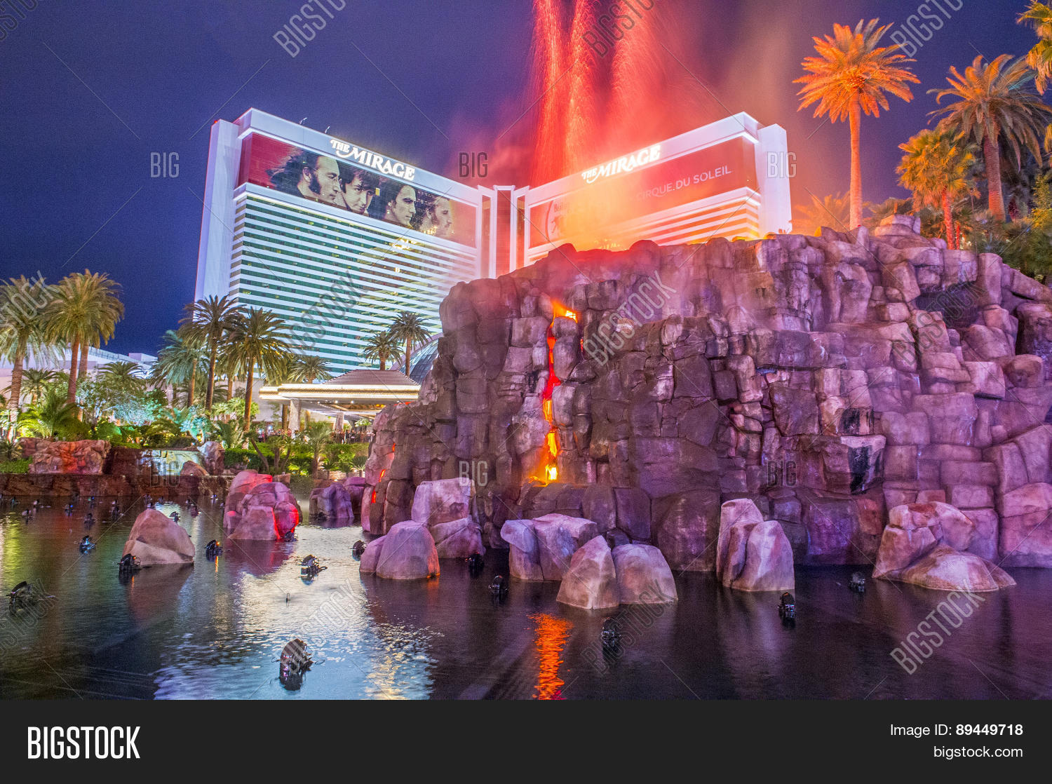Las Vegas Volcano Image & Photo (Free Trial) | Bigstock