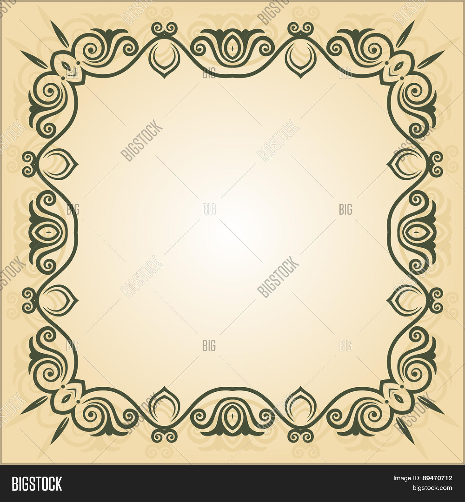 Frame Border Design Vector & Photo (Free Trial) | Bigstock