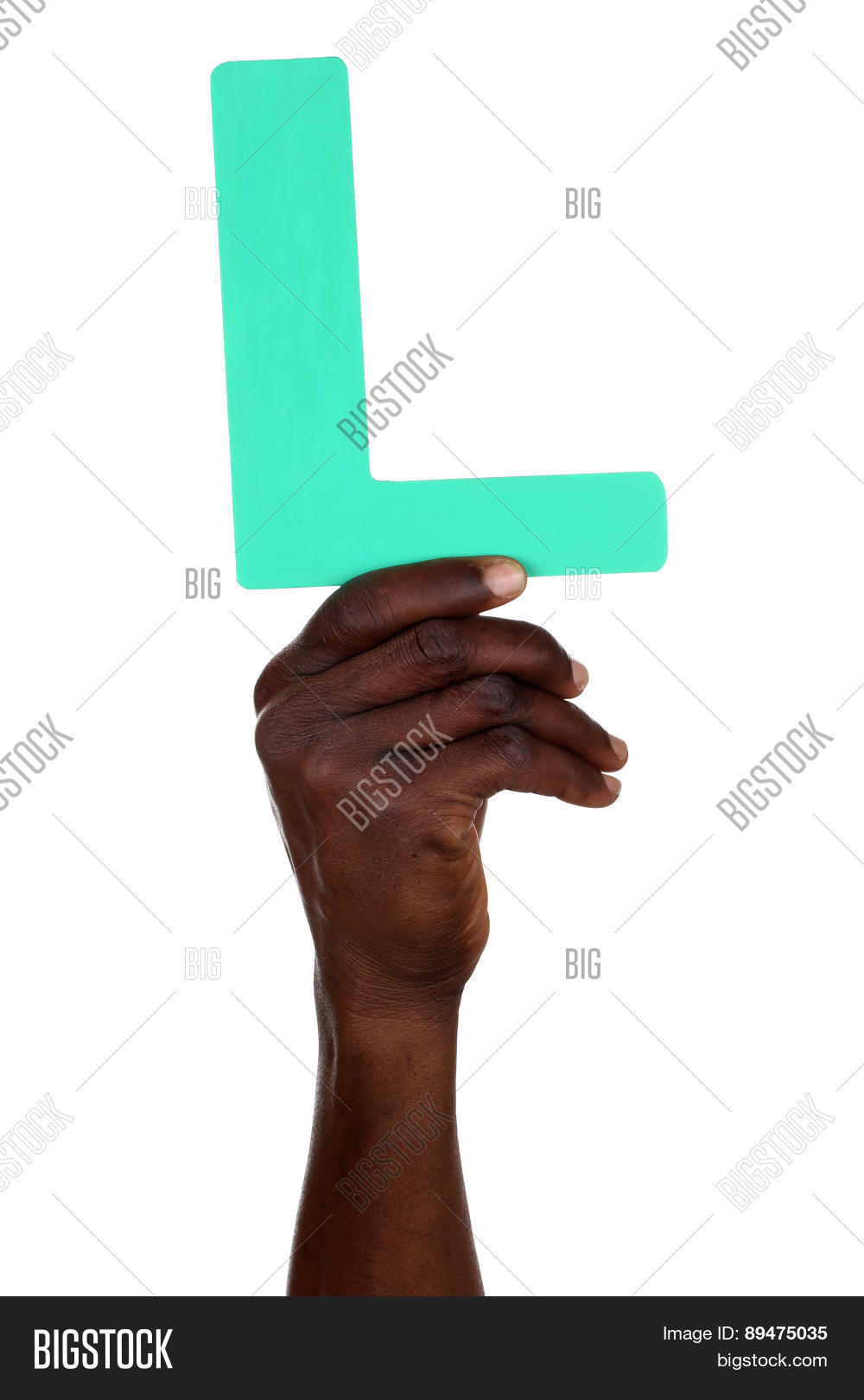 Hand Holding Letter L Image & Photo (Free Trial) | Bigstock