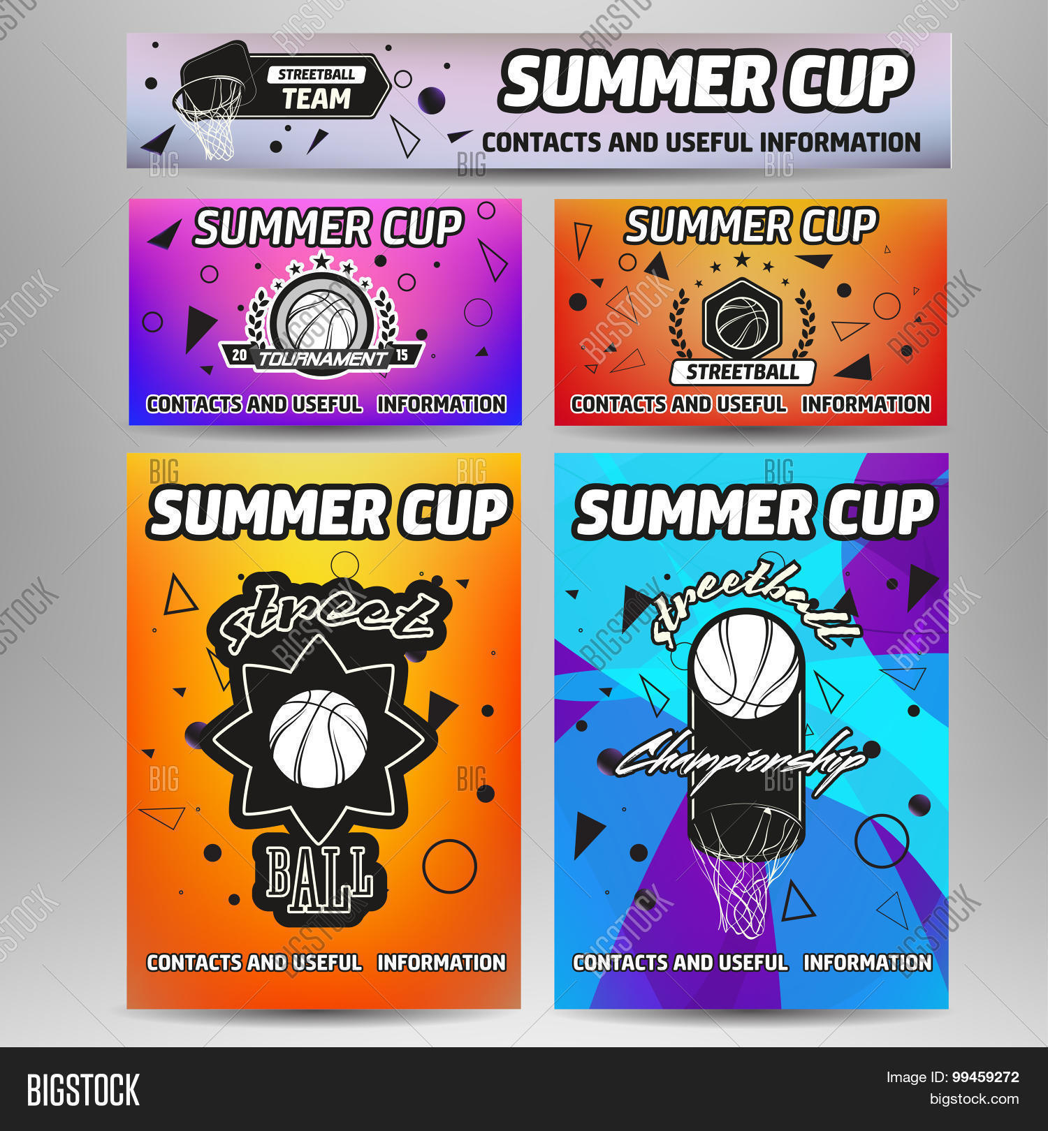 Streetball Party Vector & Photo (Free Trial) | Bigstock