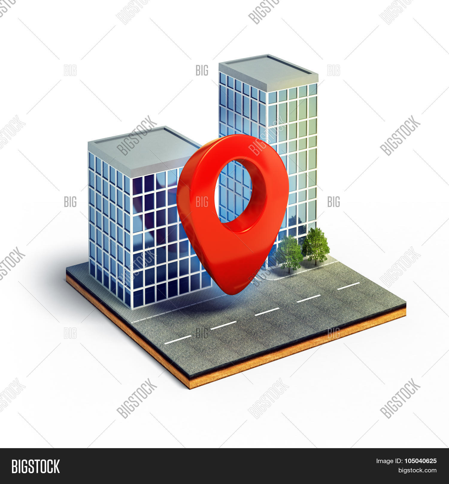 Cartography Pin On Image & Photo (Free Trial) | Bigstock