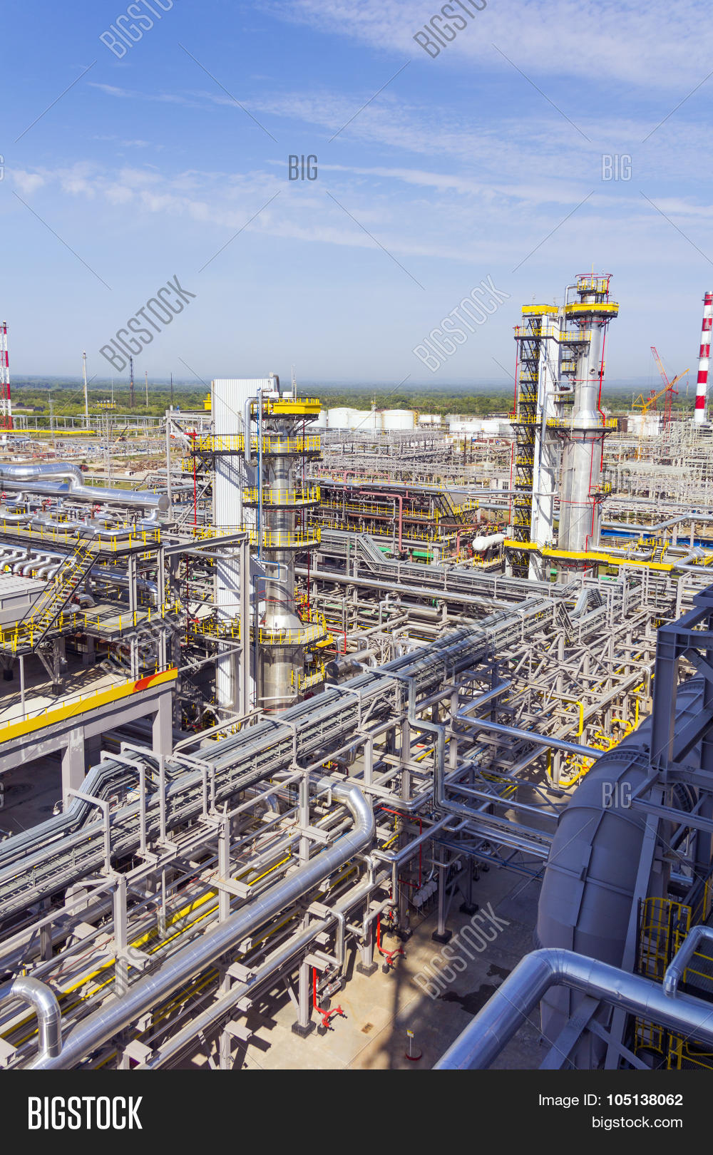 Refinery Complex Image & Photo (Free Trial) | Bigstock