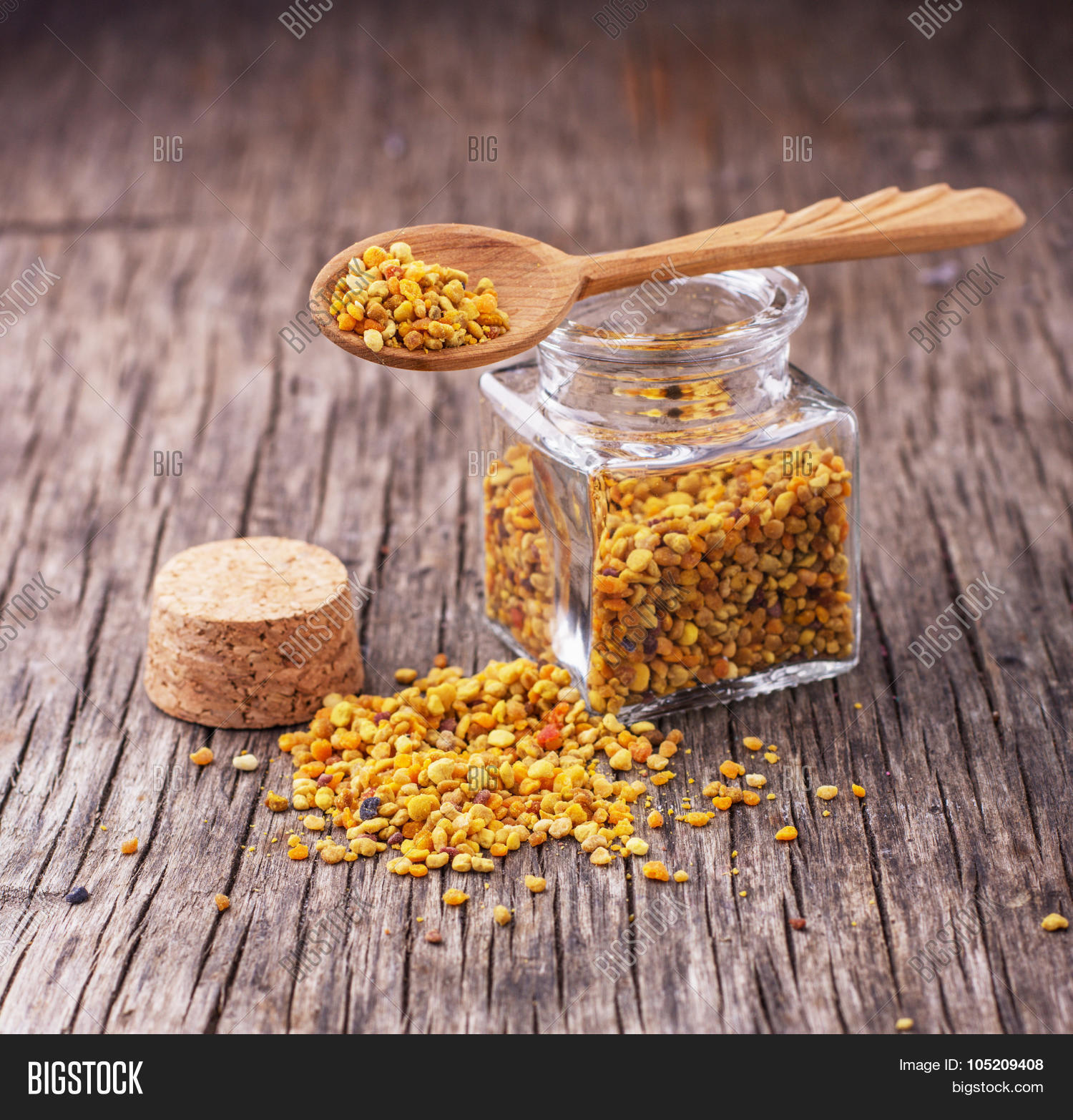Bee Pollen Granules Image & Photo (Free Trial) | Bigstock