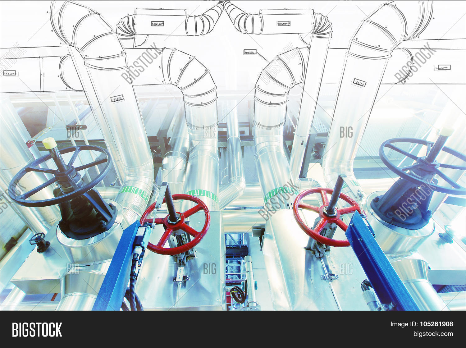 Sketch Piping Design Image & Photo (Free Trial) | Bigstock