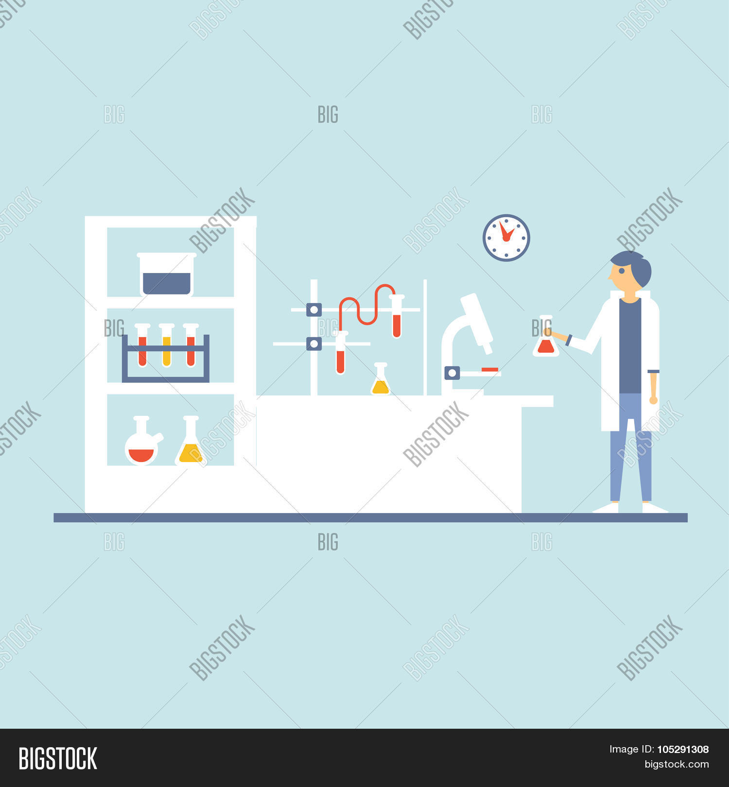 Healthcare Laboratory Vector & Photo (Free Trial) | Bigstock