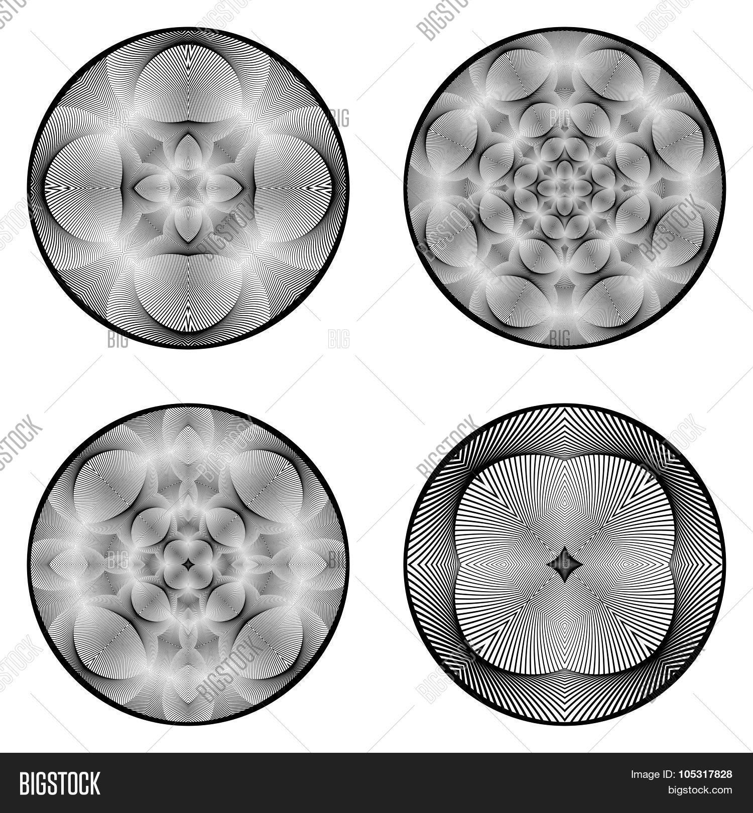 Set Design Circle Vector & Photo (Free Trial) | Bigstock
