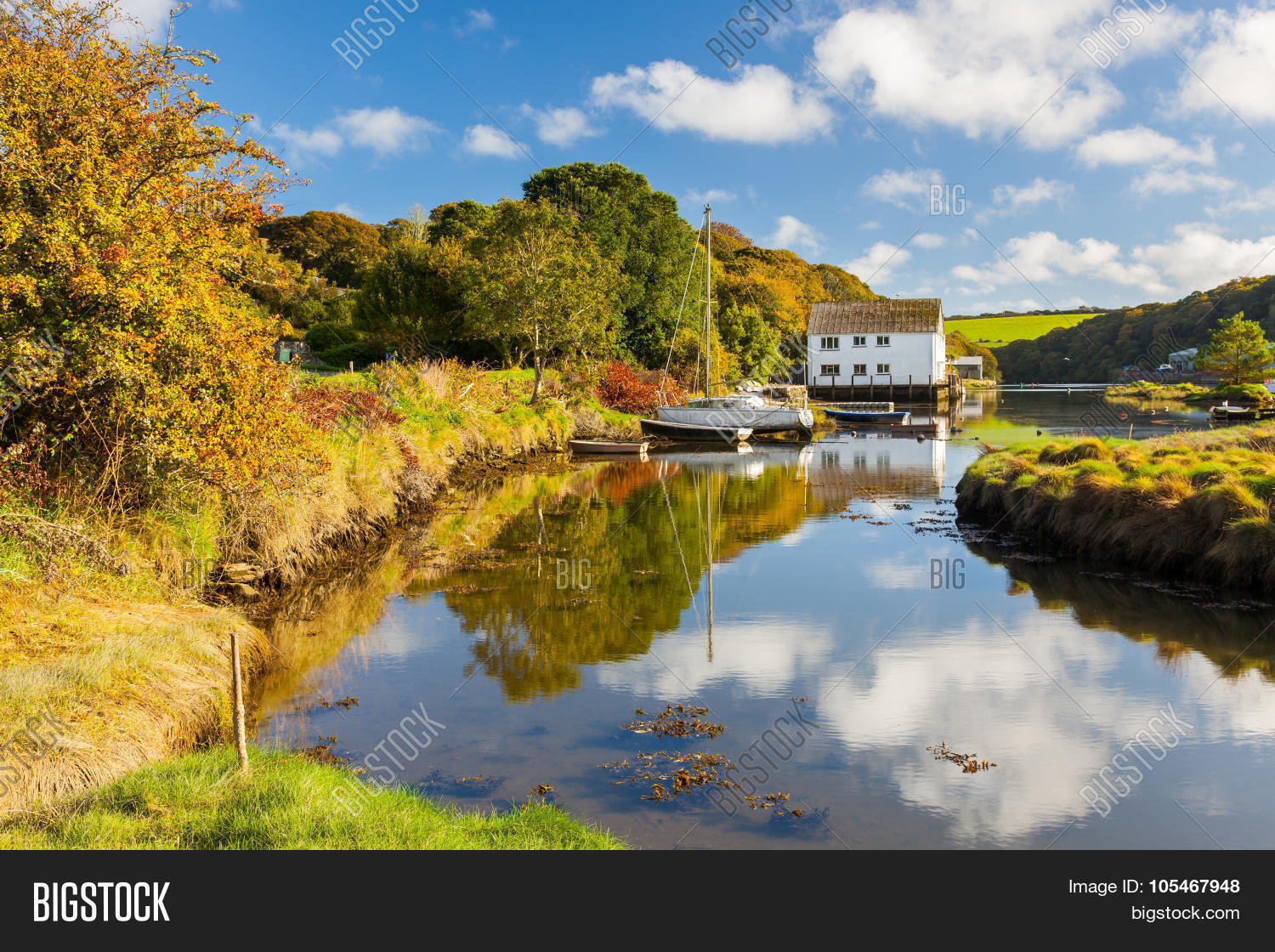 Gweek Cornwall England Image & Photo (Free Trial) | Bigstock