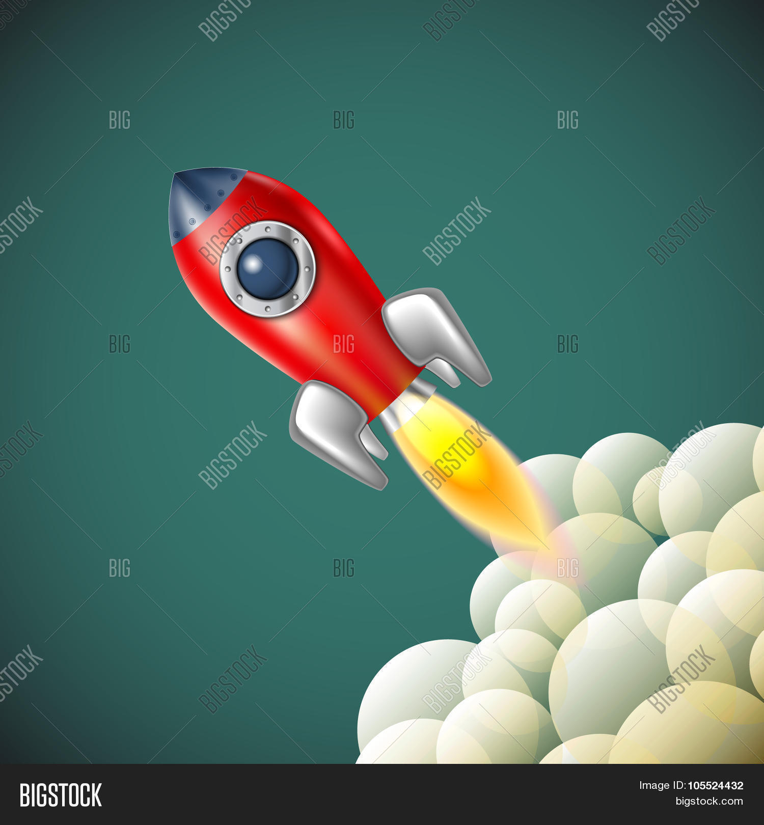 Rocket Icon Space Vector & Photo (Free Trial) | Bigstock