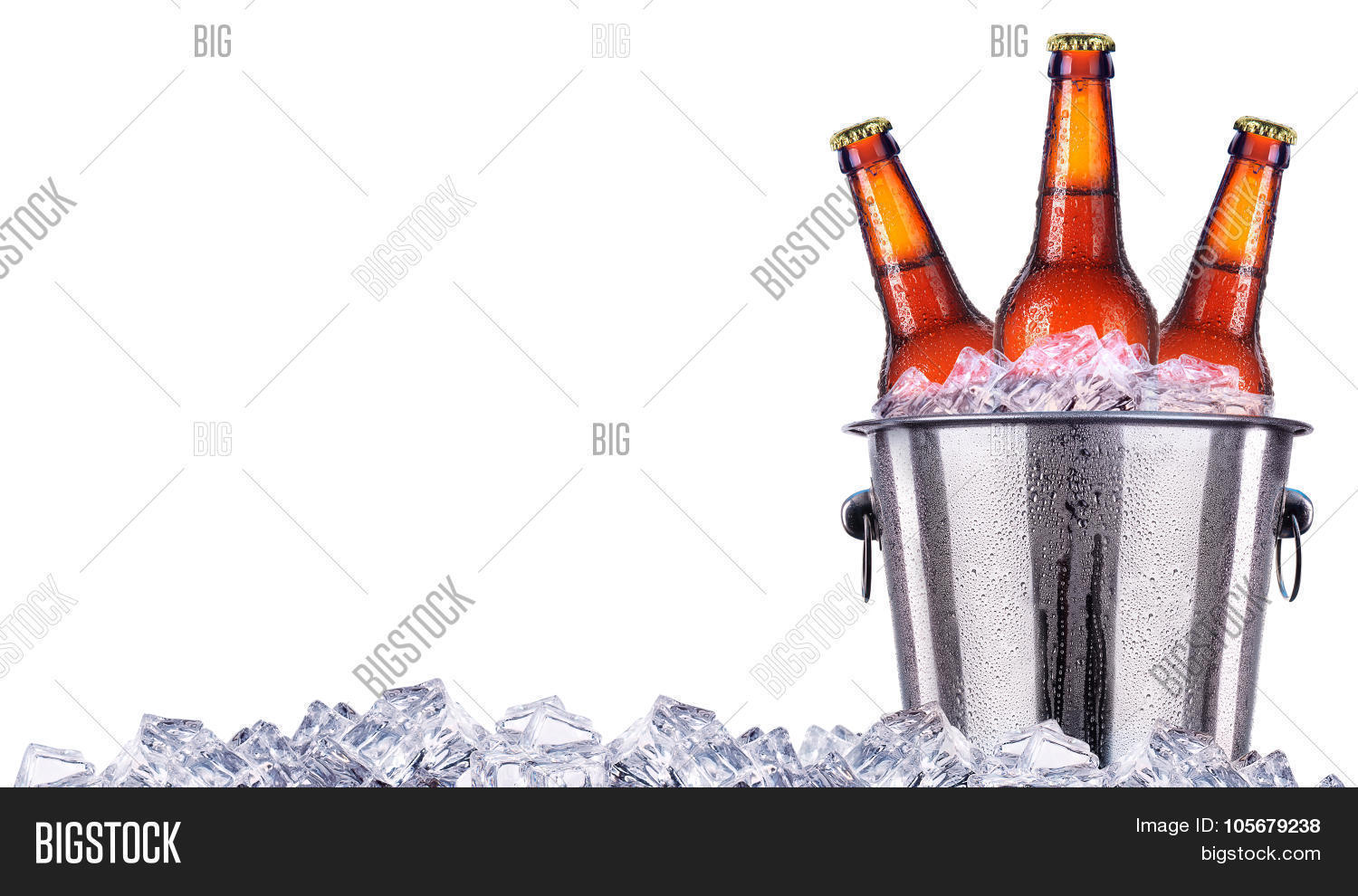 Imagen y foto Beer Bottles Ice (prueba gratis) | Bigstock