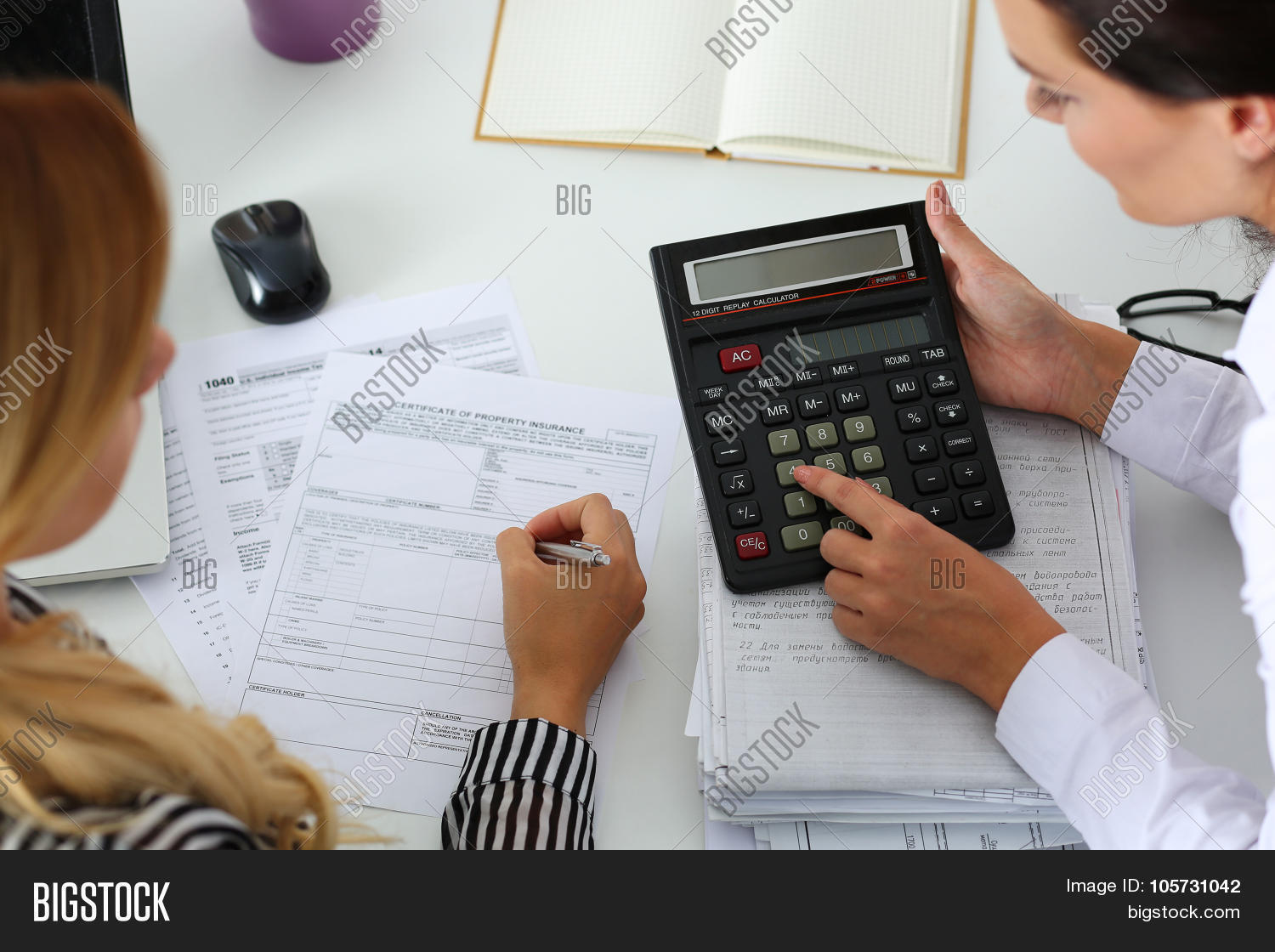 Two Female Accountants Image & Photo (Free Trial) | Bigstock