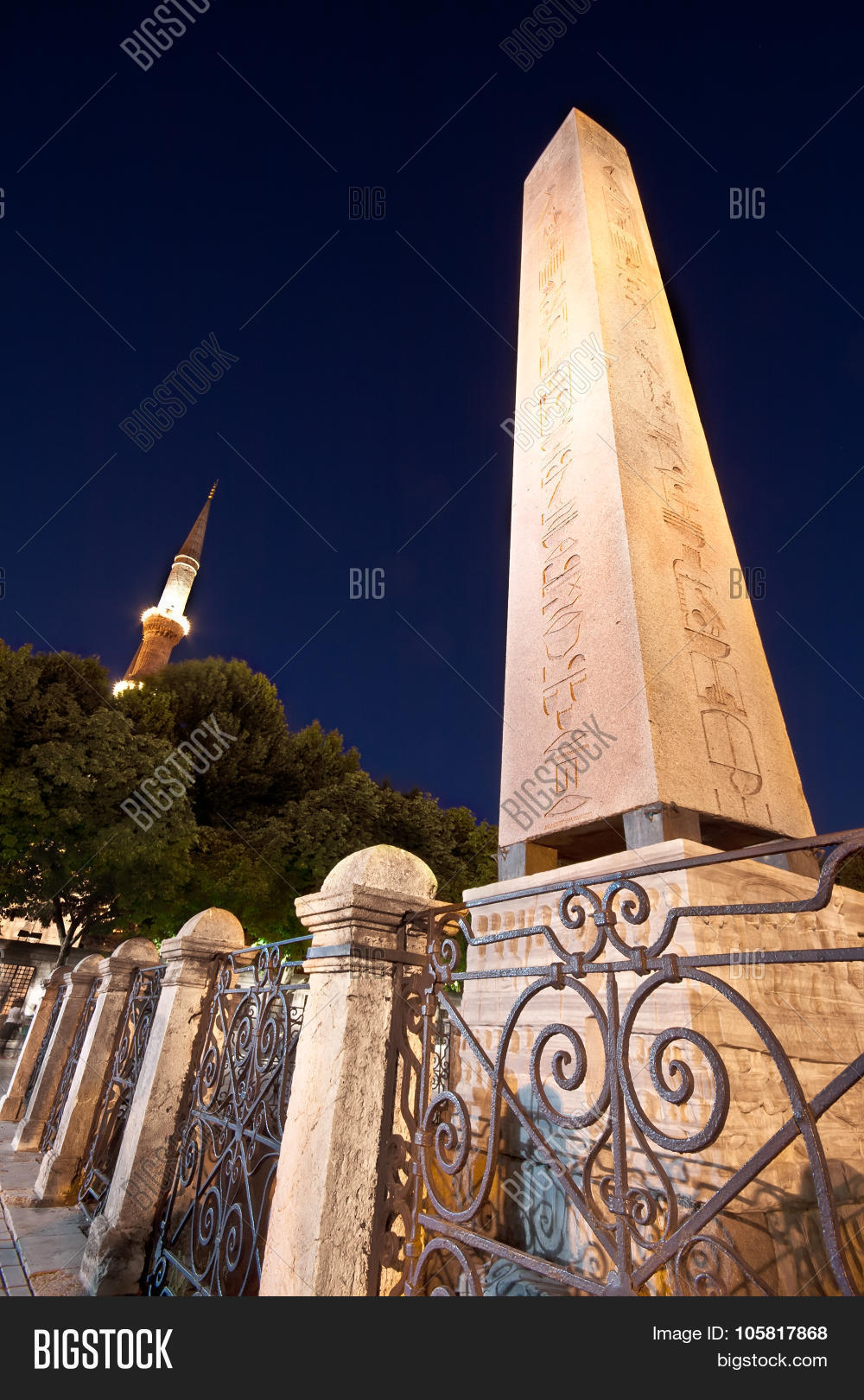 Obelisk Blue Mosque Image & Photo (Free Trial) | Bigstock