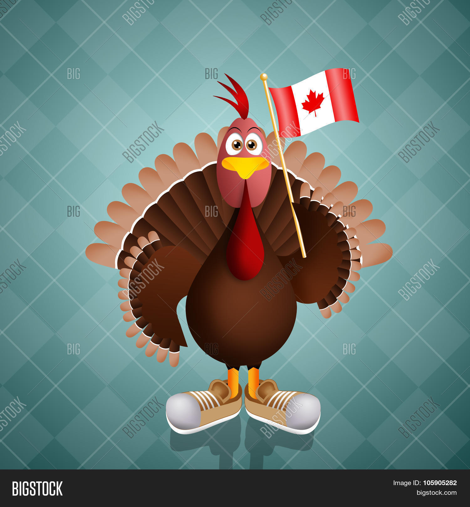 Funny Turkey Flag Image & Photo (Free Trial) | Bigstock