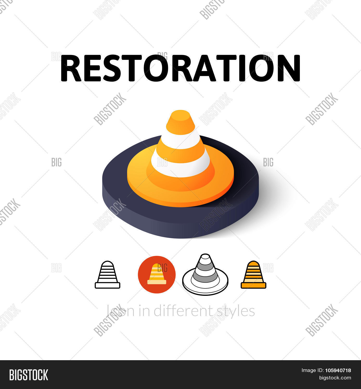 Restoration Icon Vector & Photo (Free Trial) | Bigstock