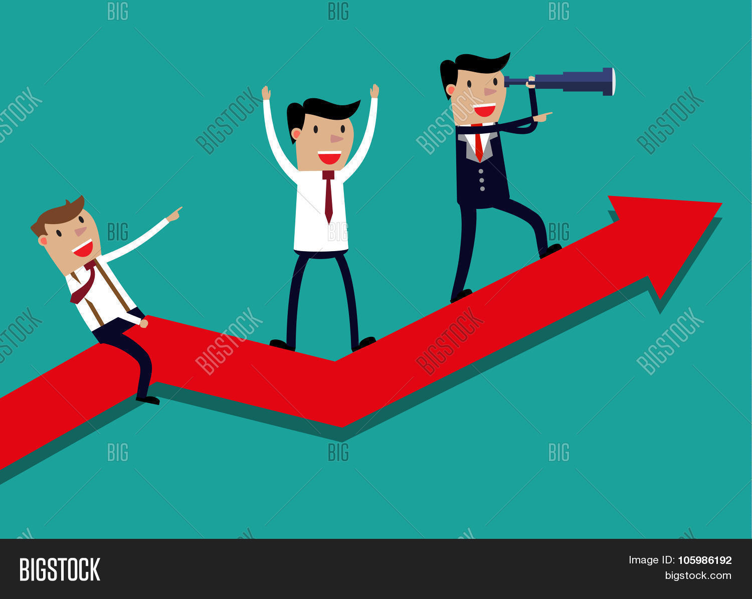Team Leader Has Vector & Photo (Free Trial) | Bigstock