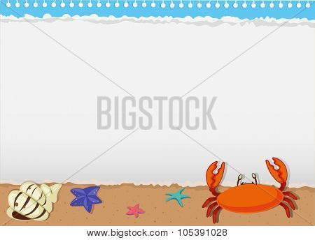 Border Design Sea Vector & Photo (Free Trial) | Bigstock