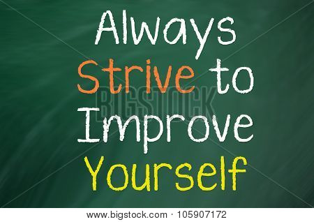 Always Strive Improve Image & Photo (Free Trial) | Bigstock