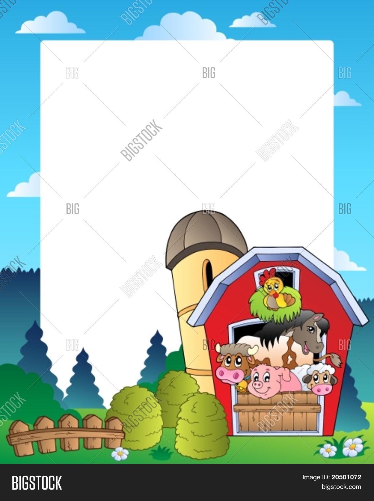 Country Frame Red Vector & Photo (Free Trial) | Bigstock