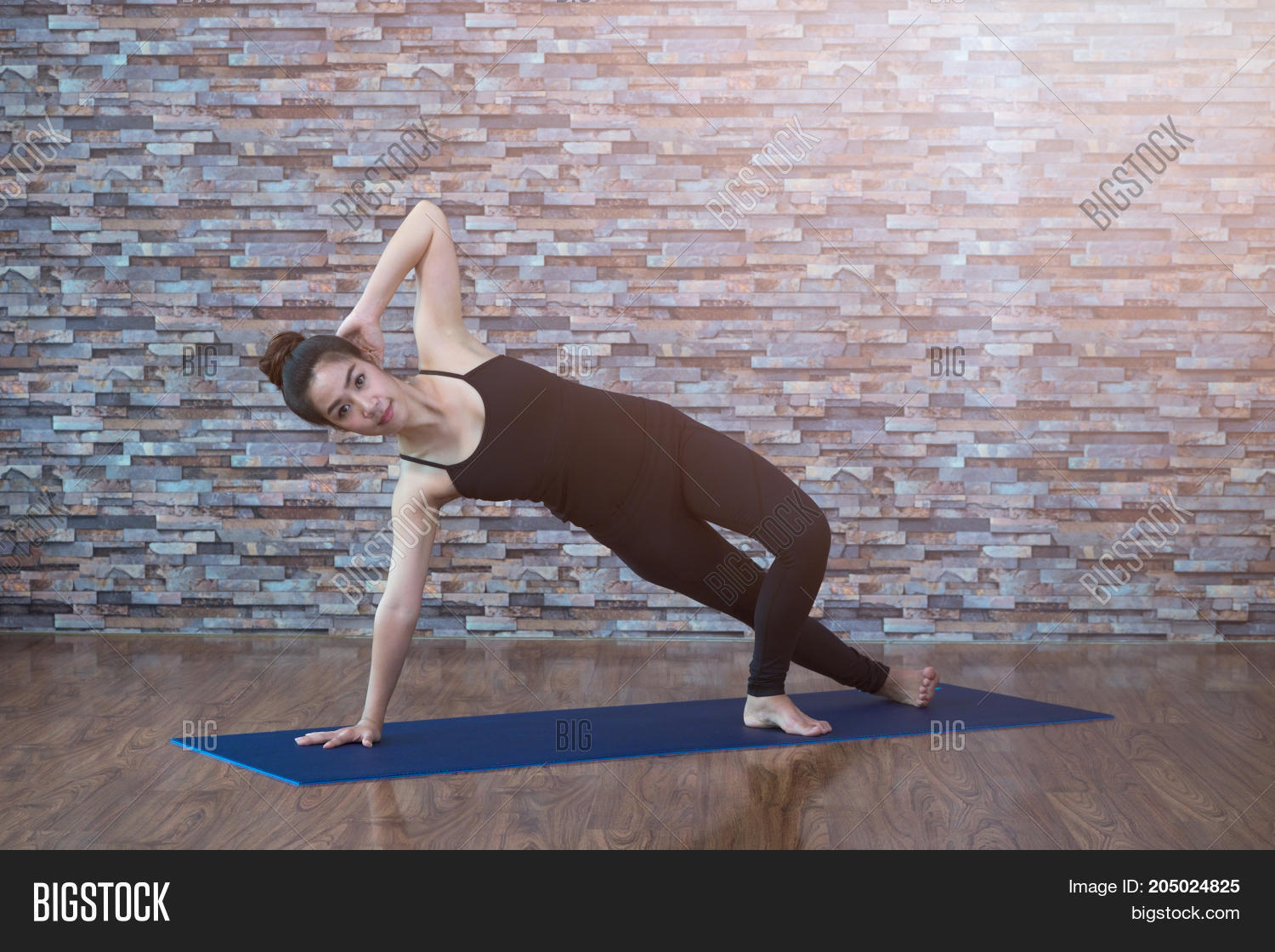Yoga On Rock Sunset Image & Photo (Free Trial) | Bigstock