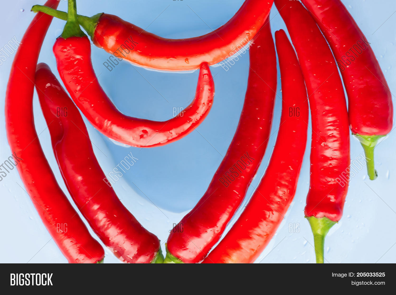 Red Cayenne Peppers ( Image & Photo (Free Trial) | Bigstock