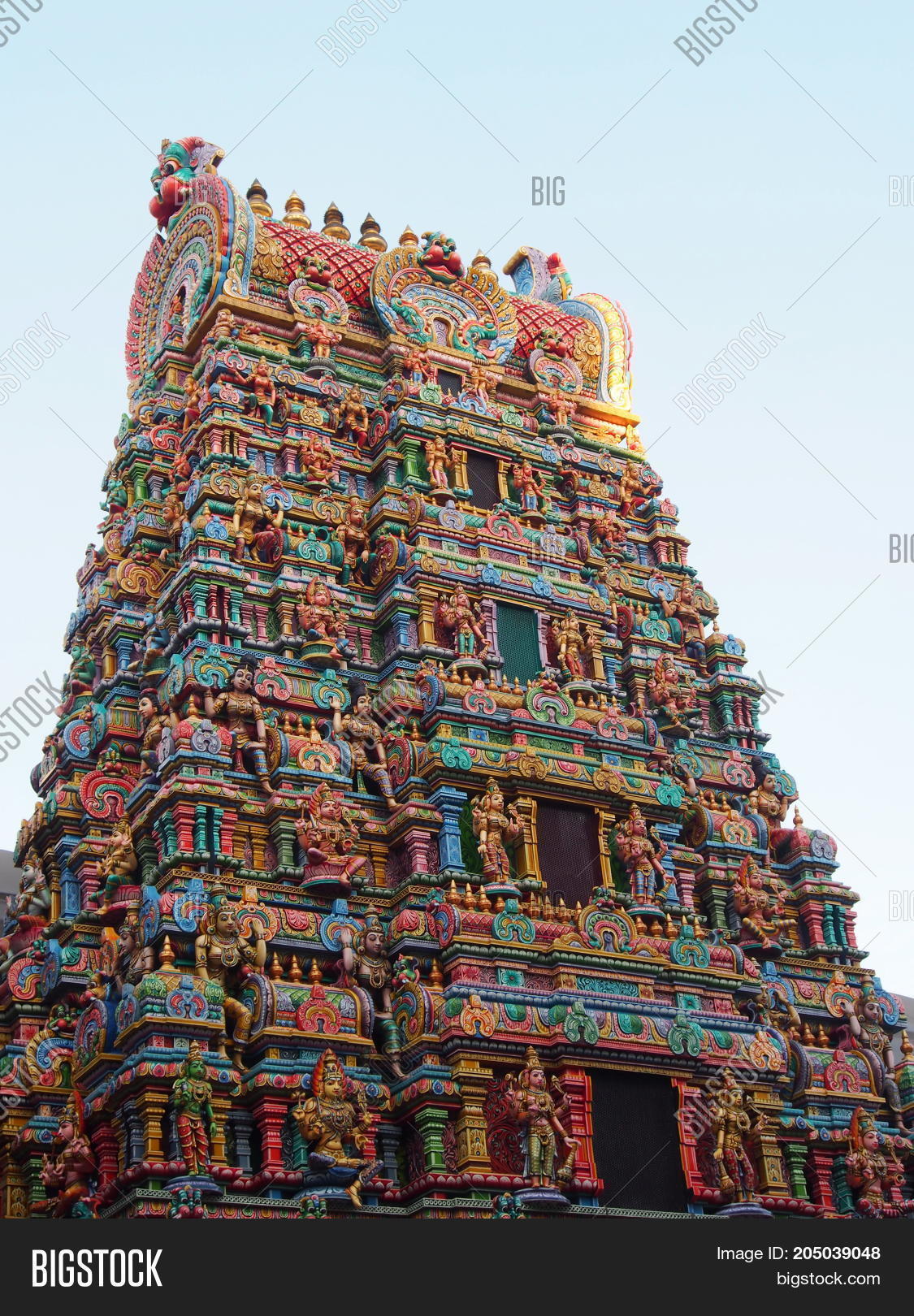 Colorful Hindu Temple Image & Photo (Free Trial) | Bigstock