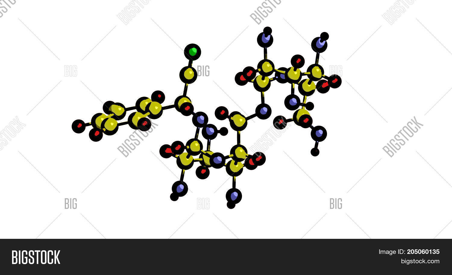 Molecular Structure Image & Photo (Free Trial) | Bigstock
