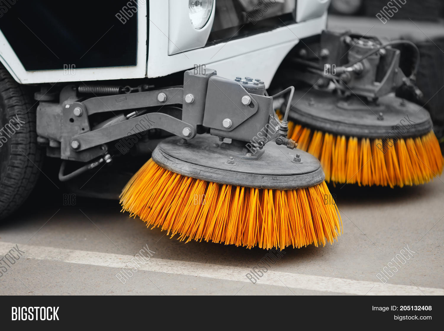 Close- Street Sweeper Image & Photo (Free Trial) | Bigstock