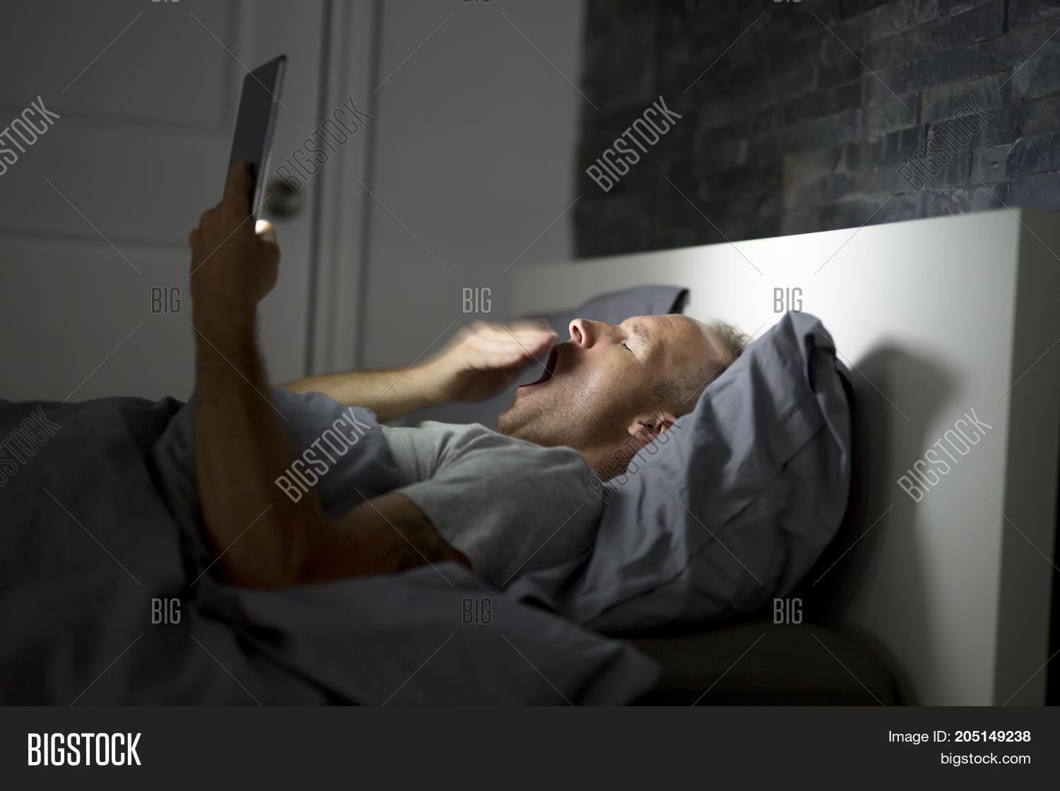 Man Working Night, Image & Photo (Free Trial) | Bigstock