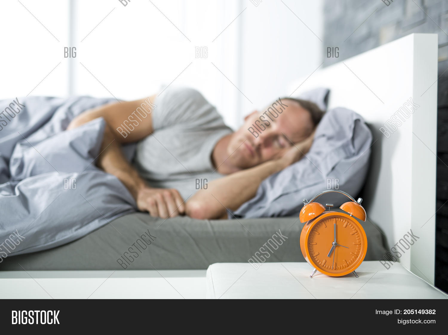 Time Wake . Tired Man Image & Photo (Free Trial) | Bigstock
