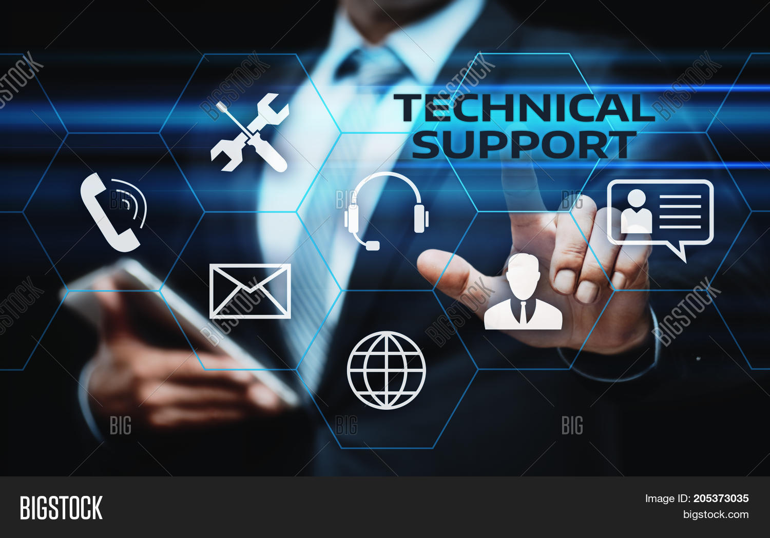 Technical Support Image & Photo (Free Trial) | Bigstock