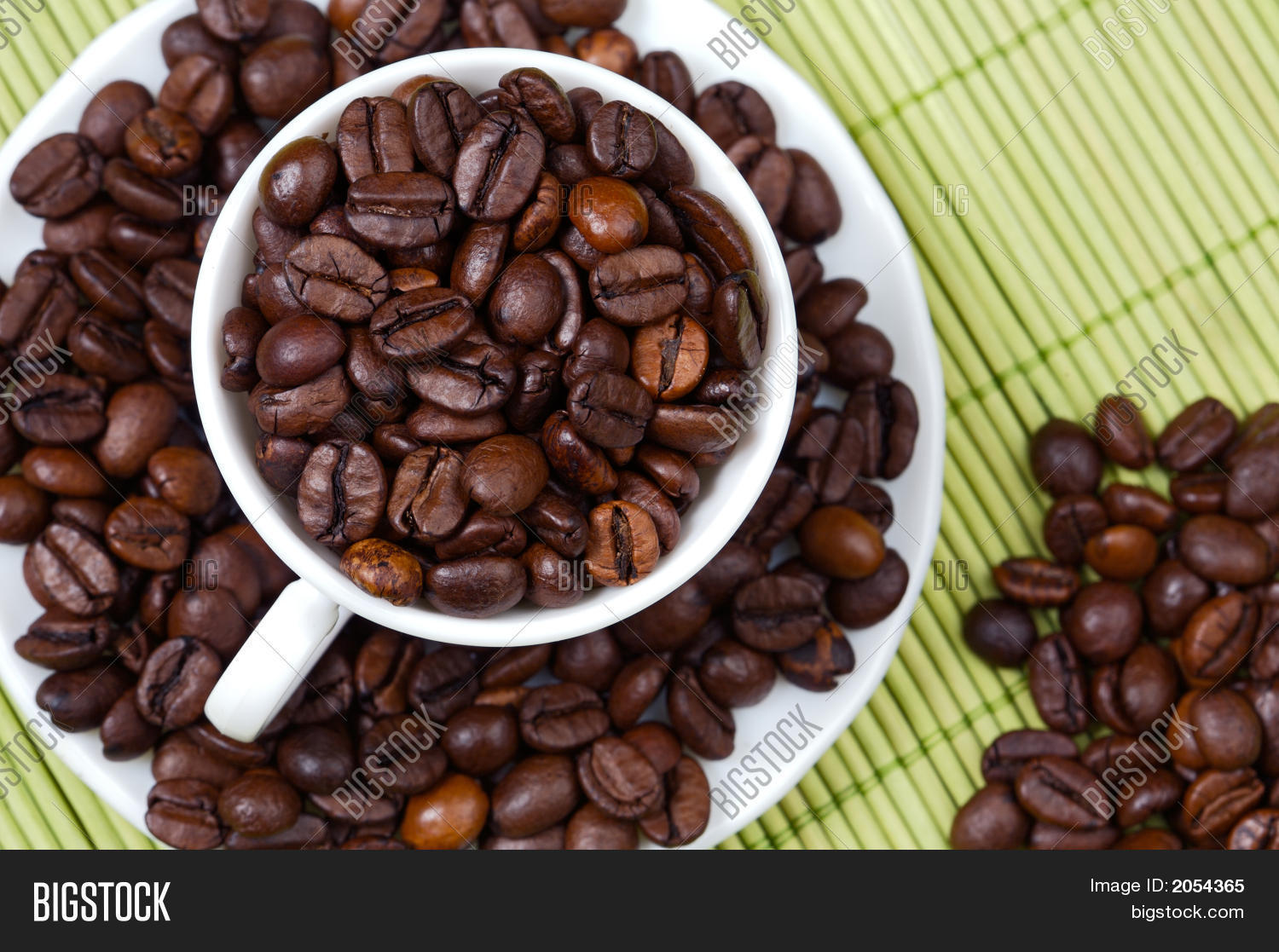 Coffee Beans Cup Image & Photo (Free Trial) | Bigstock