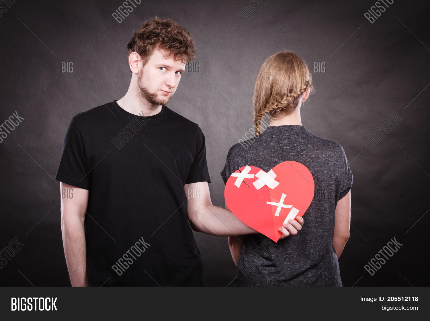 Sad Couple Holds Image & Photo (Free Trial) | Bigstock