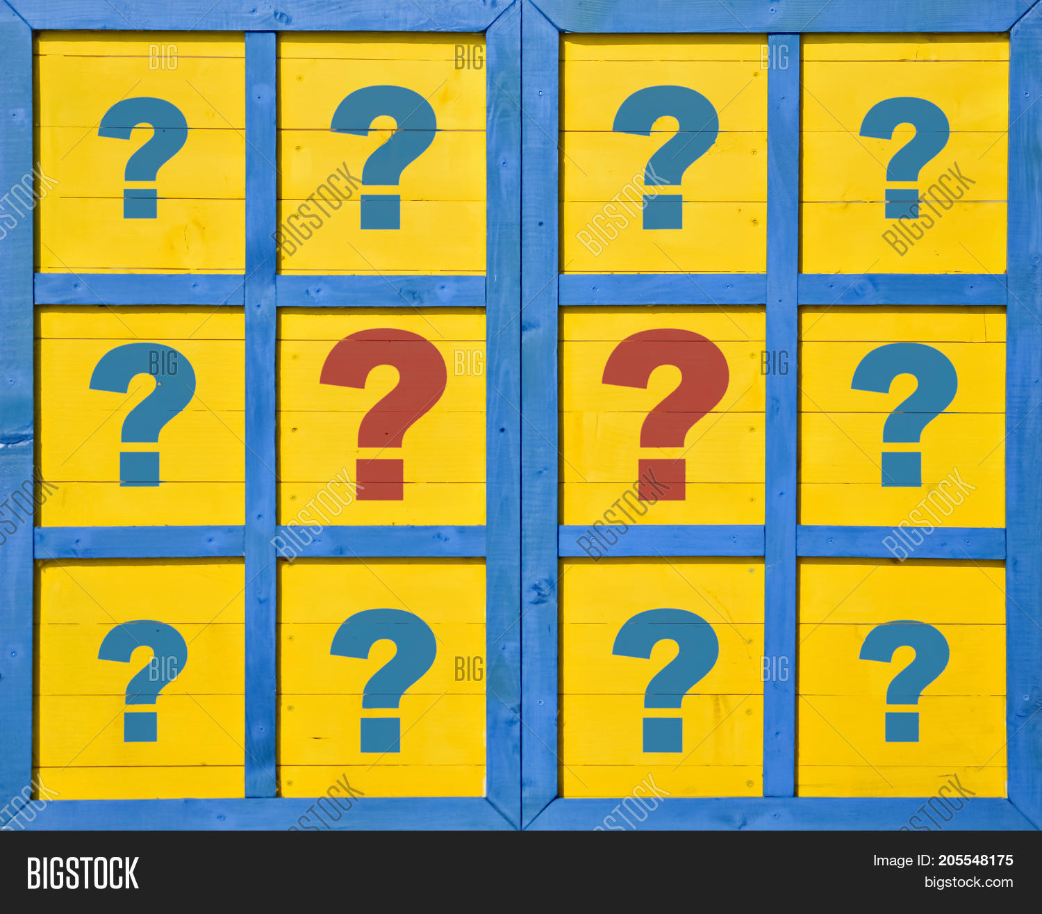 Red Blue Question Image & Photo (Free Trial) | Bigstock