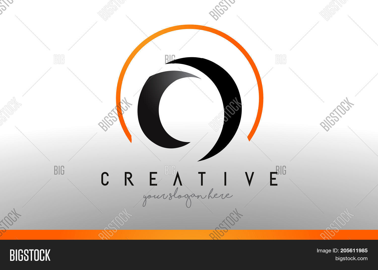 O Letter Logo Design Vector & Photo (Free Trial) | Bigstock