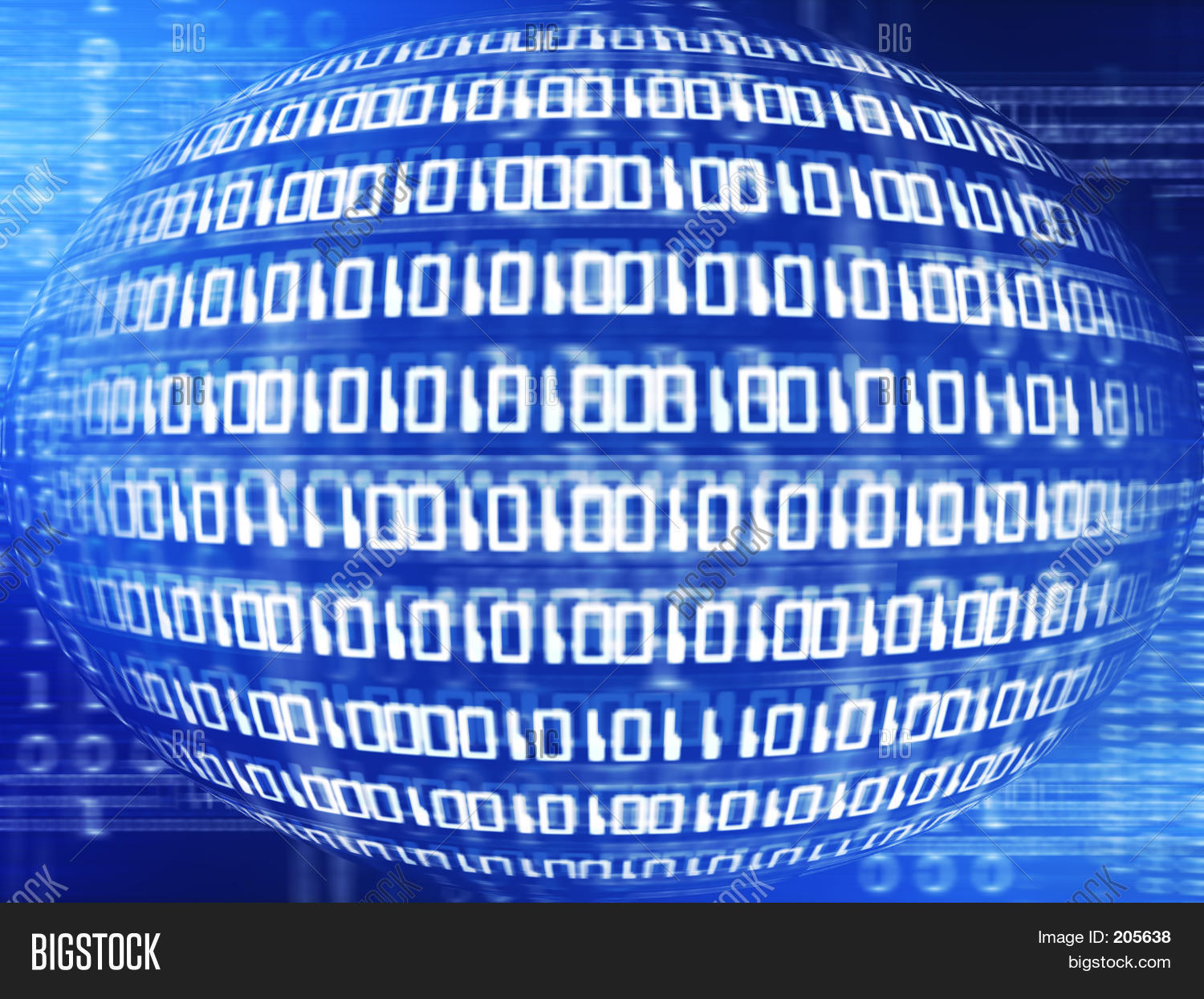 Binary Globe Image & Photo (Free Trial) | Bigstock