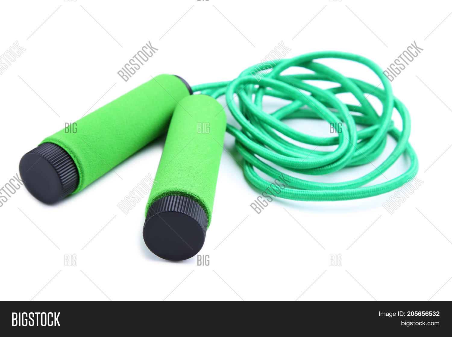 Green Skipping Rope Image & Photo (Free Trial) | Bigstock