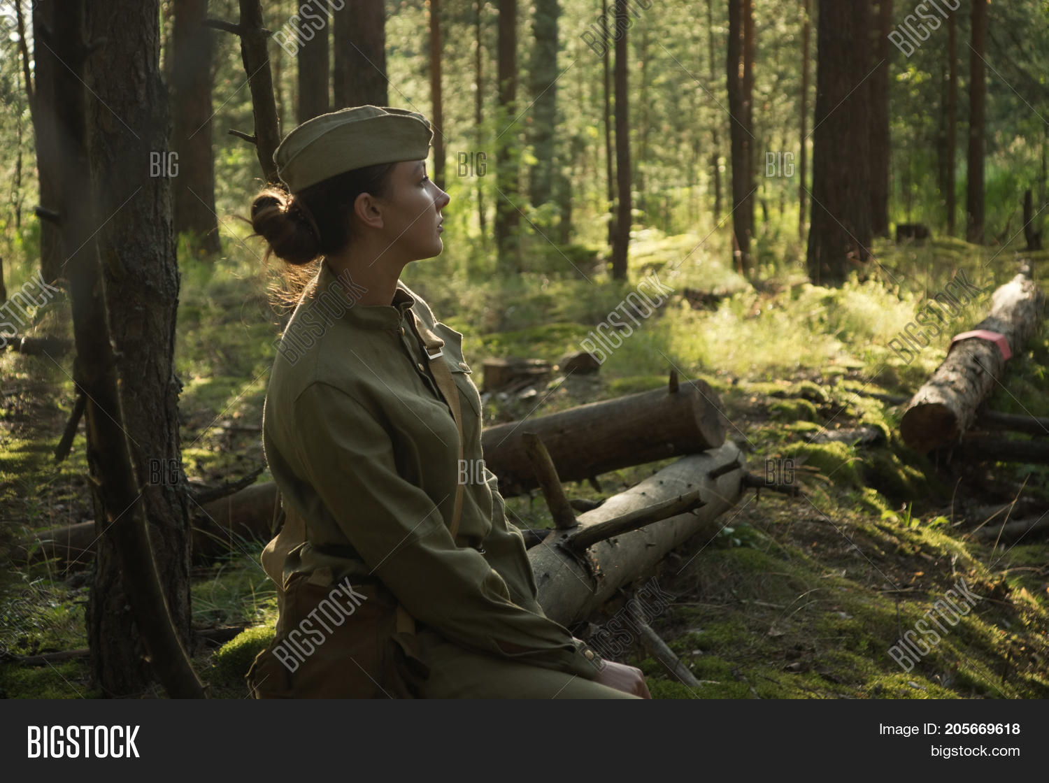 Woman Uniform Red Army Image & Photo (Free Trial) | Bigstock