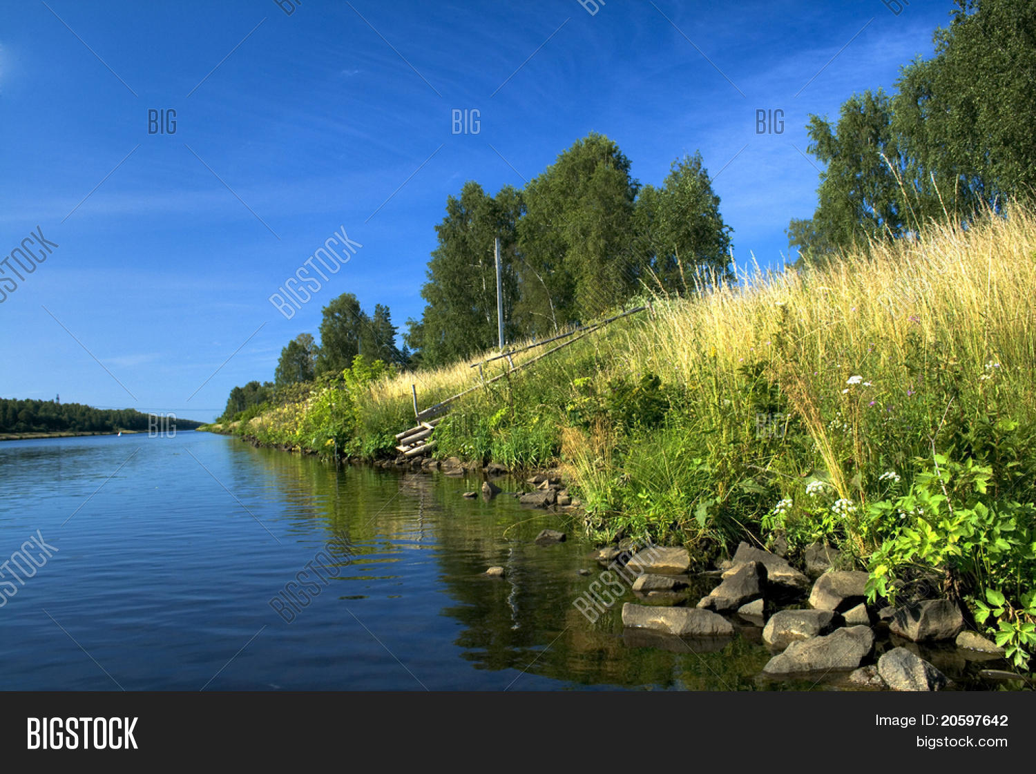 River Bank Against Image & Photo (Free Trial) | Bigstock