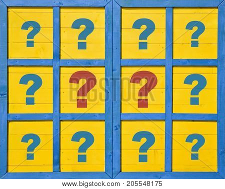 Red Blue Question Image & Photo (Free Trial) | Bigstock
