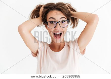 Happy Screaming Woman Image & Photo (Free Trial) | Bigstock