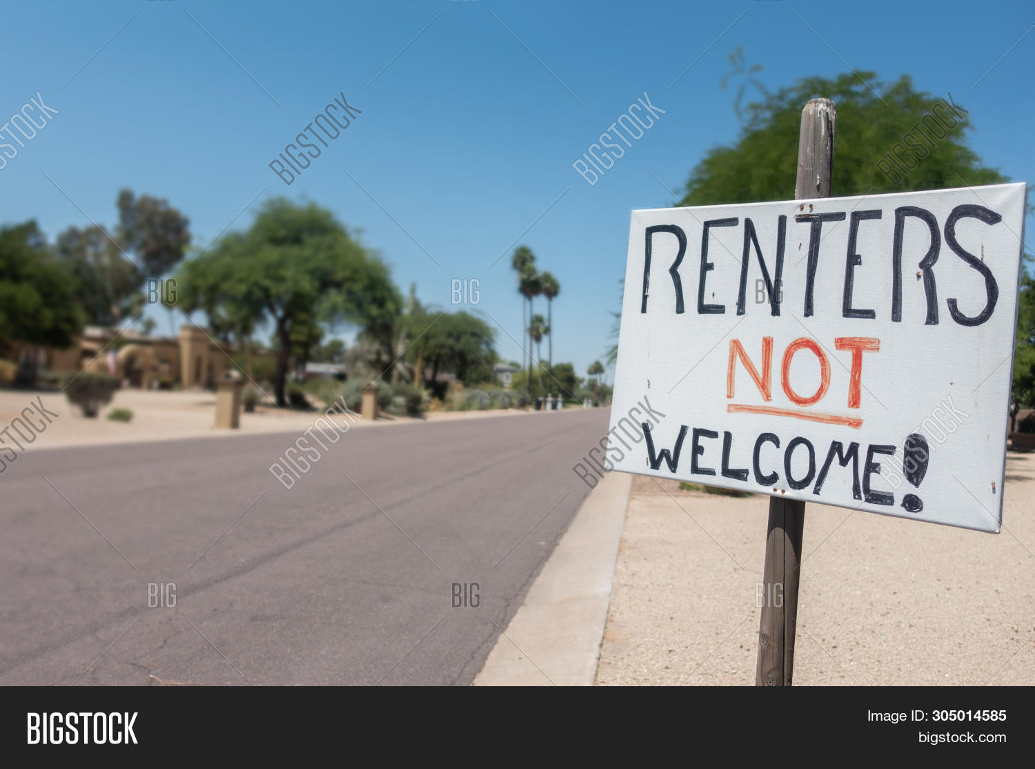 Renters Not Welcome Image & Photo (Free Trial) | Bigstock