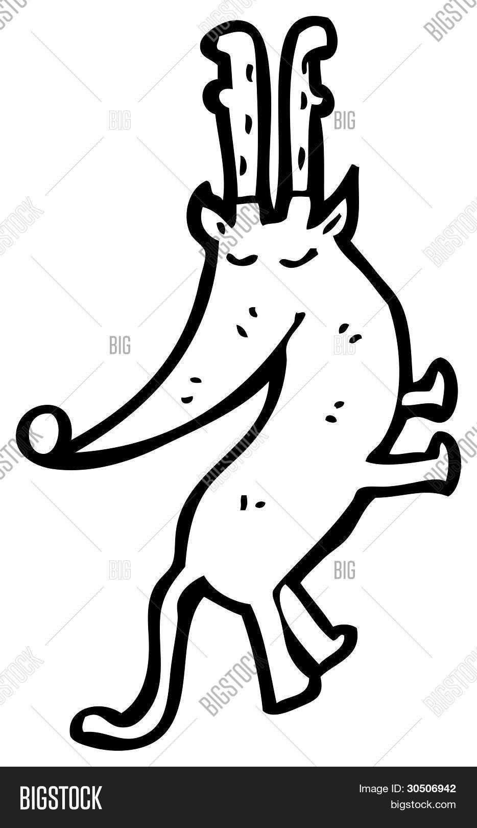 Cartoon Rudolf Cartoon Image & Photo (Free Trial) | Bigstock